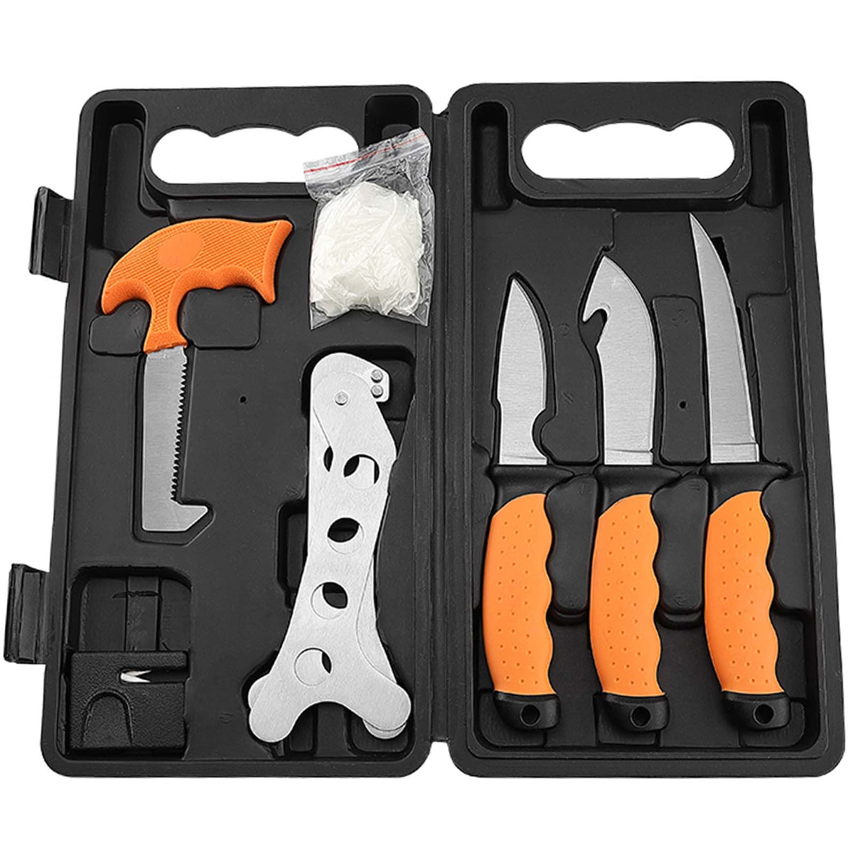 8 Pieces Game Processing Hunting Knife Set – New View Hunting