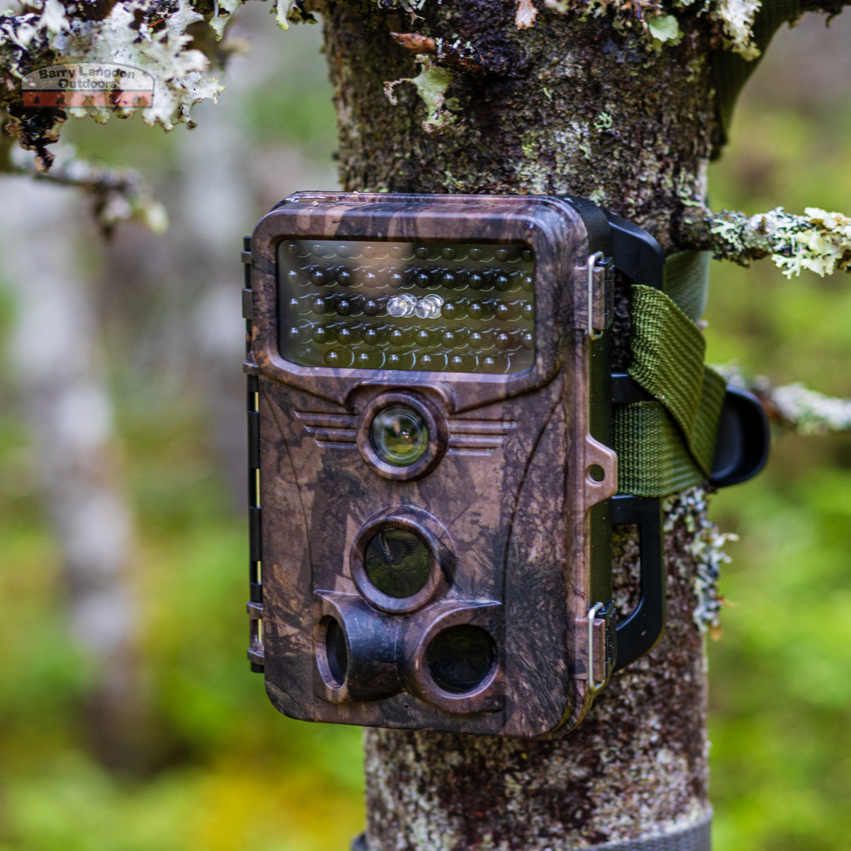 4K 48MP Trail Camera, IP66 Waterproof, Night Vision, Motion Activated ...