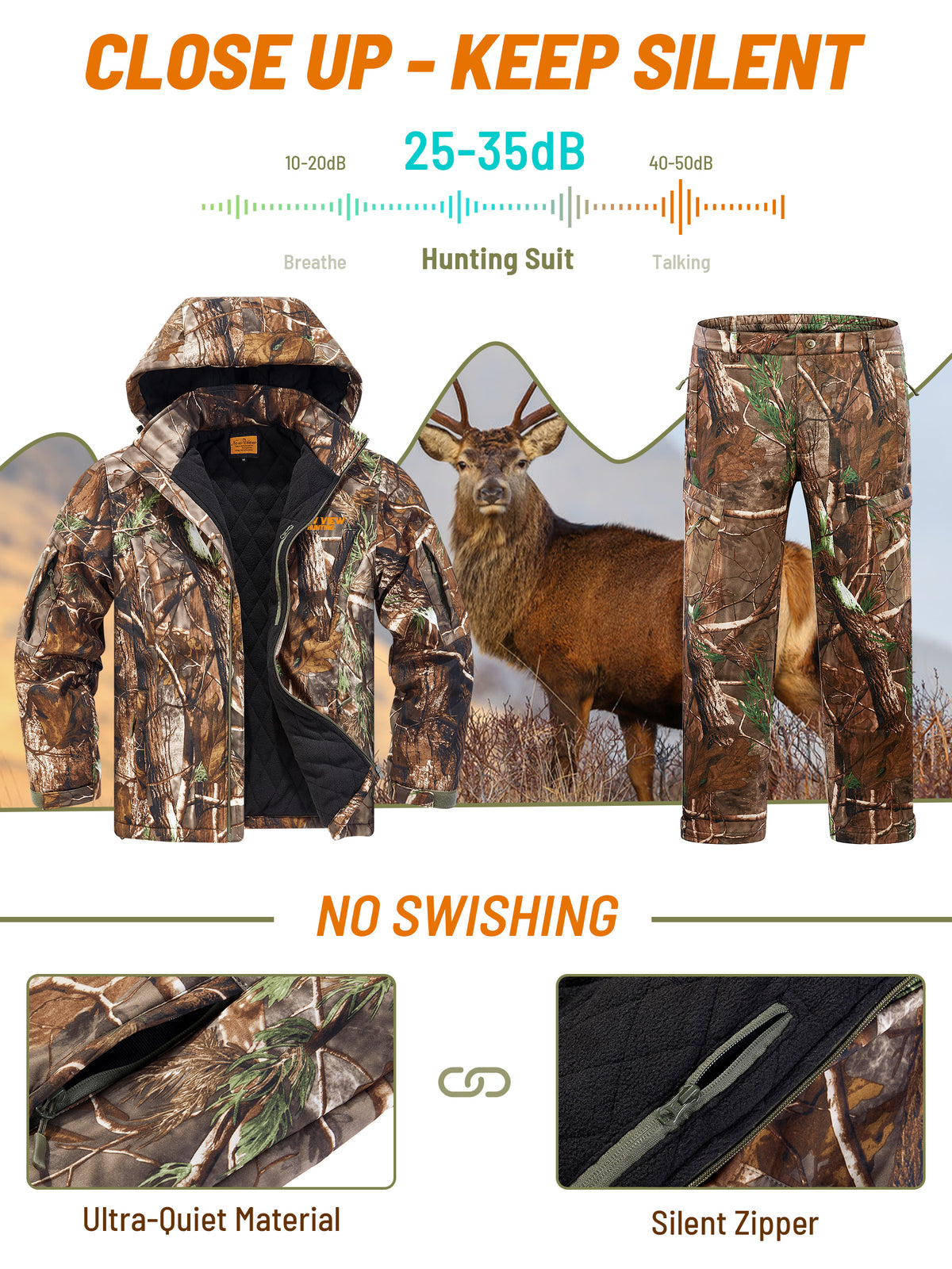 Insulated Hunting Suit-Camo Tree – New View Hunting