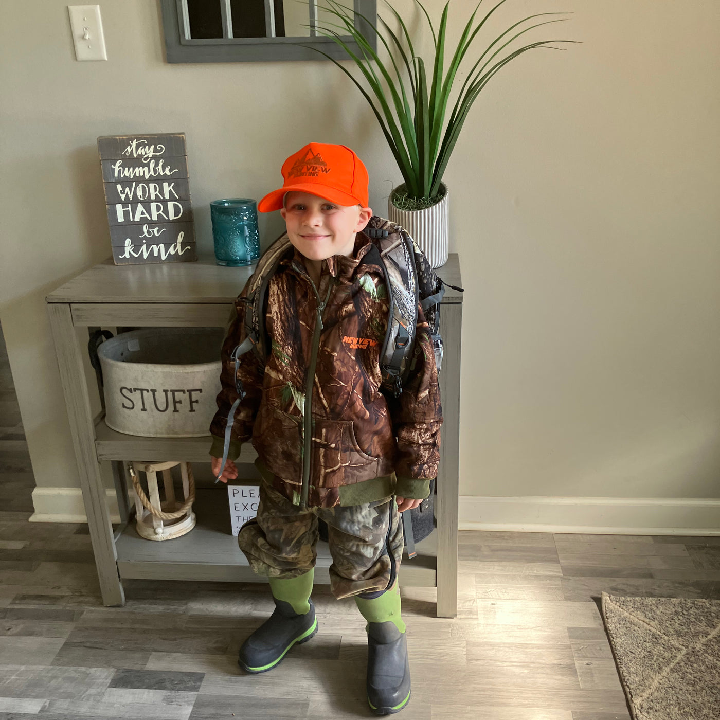 30L Camo Hunting Day Pack for Kids – New View Hunting