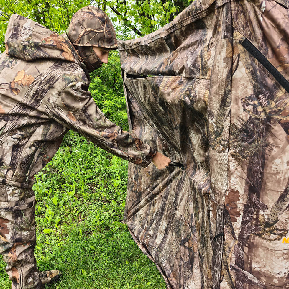 270° See Through Hunting Ground Blind – New View Hunting