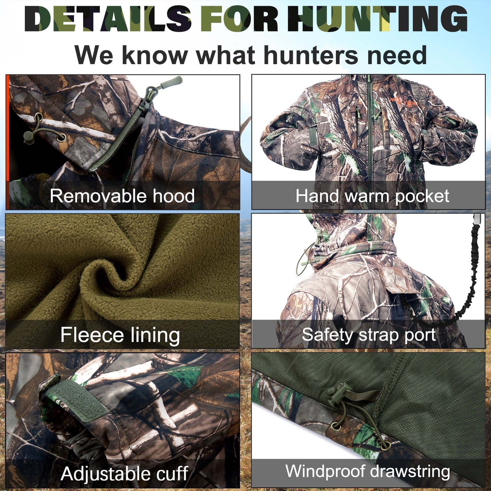 Men's Jacket – New View Hunting