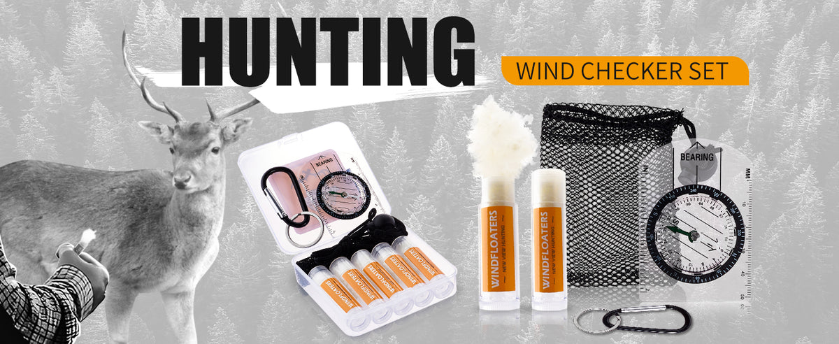Hunting Wind Checkers Set, 5 Bottles of Portable Wind Detector – New ...